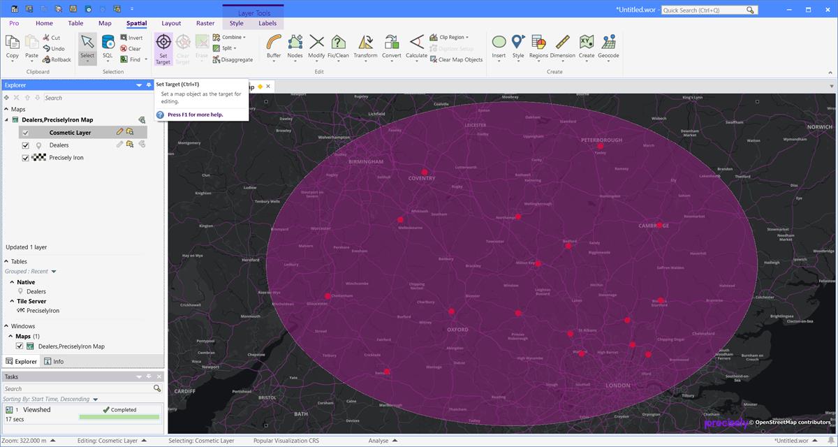 MapInfo Monday: Creating Voronoi Polygons from Points | MapInfo Pro
