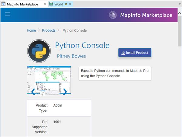 Using Python for scripting in MapInfo Pro | MapInfo Pro Developers User Group