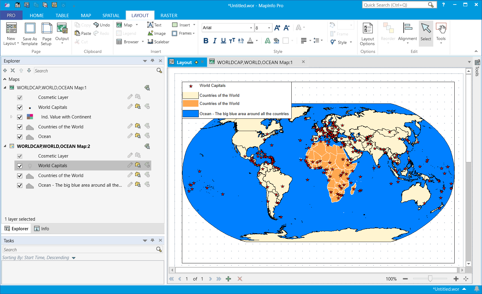 Mapbasic to add Thematic Legend in one frame | MapInfo Pro