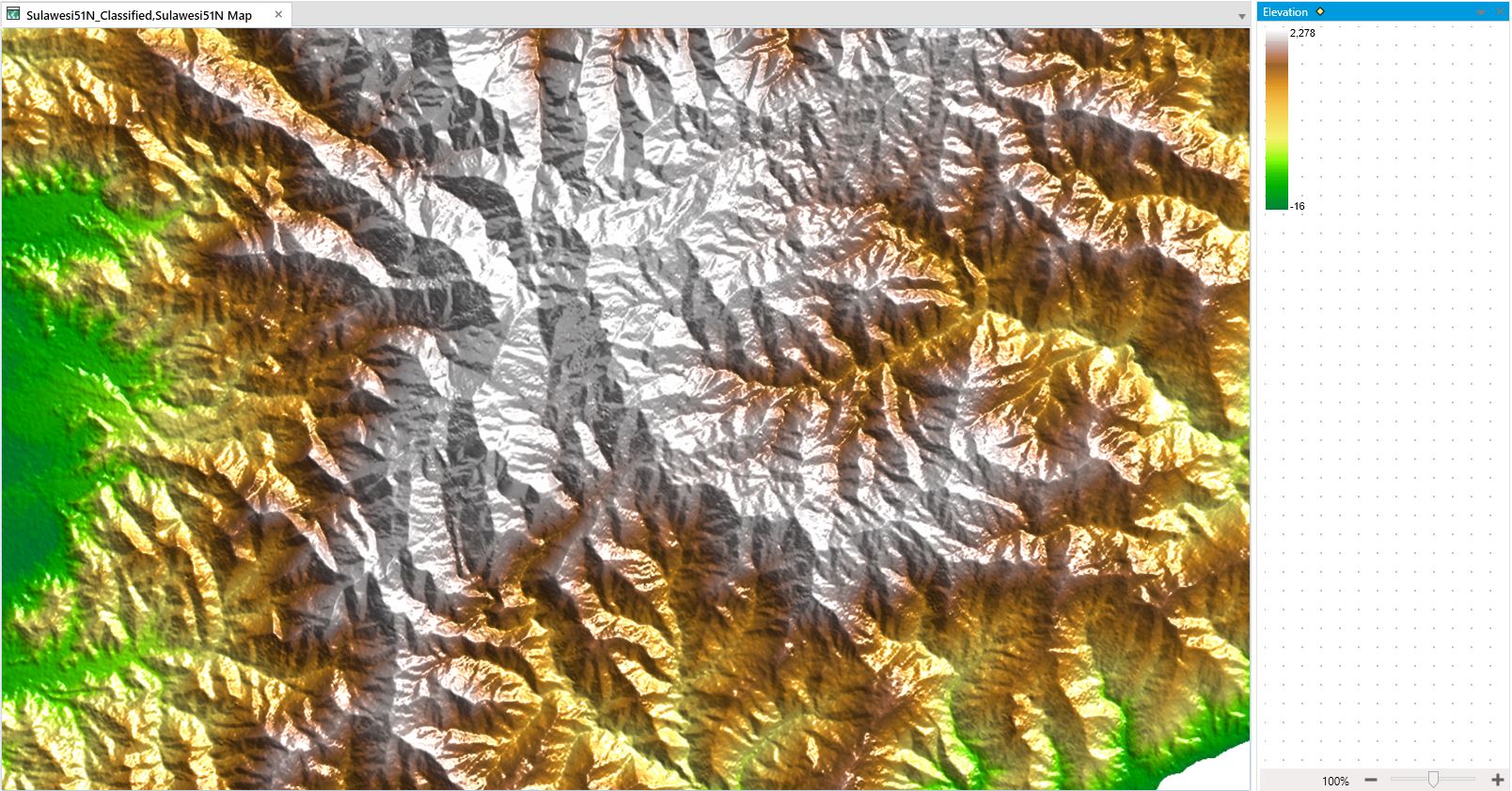Rendering a Digital Elevation Model (DEM) in MapInfo Pro | MapInfo Pro