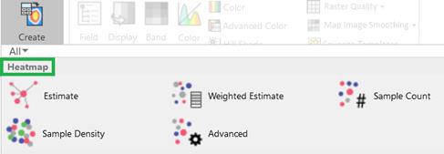 Heatmap in v2019 | MapInfo Pro