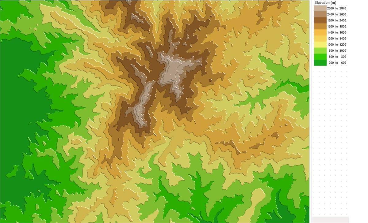 Rendering a Digital Elevation Model (DEM) in MapInfo Pro | MapInfo Pro