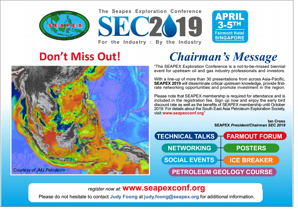 The Seapex Exploration Conference 2019 - SPE Connect