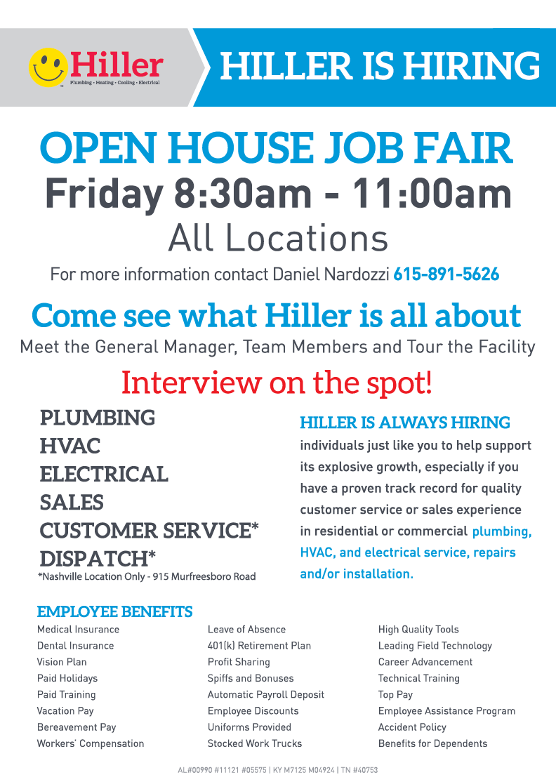 Hiller Open House | Hiller