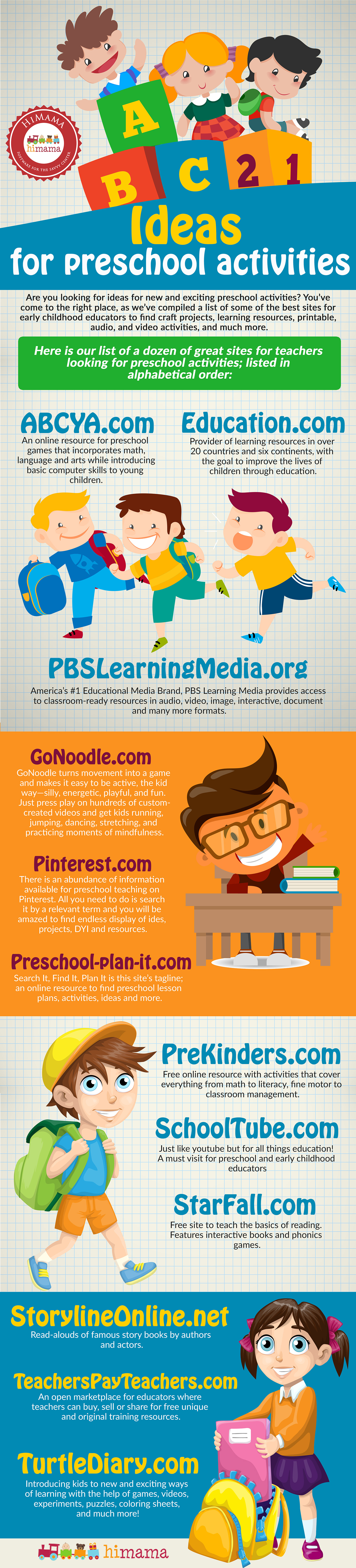 HiMama Ideas For Preschool Activities