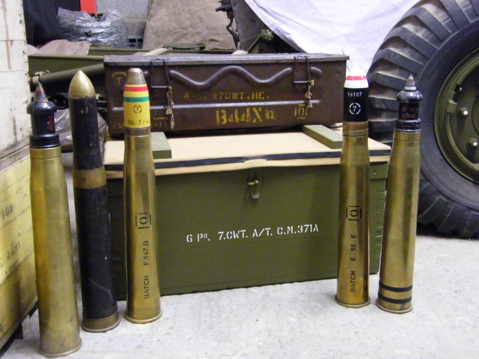 6 pdr 7cwt - Artillery & Anti-Tank Weapons - HMVF - Historic Military ...