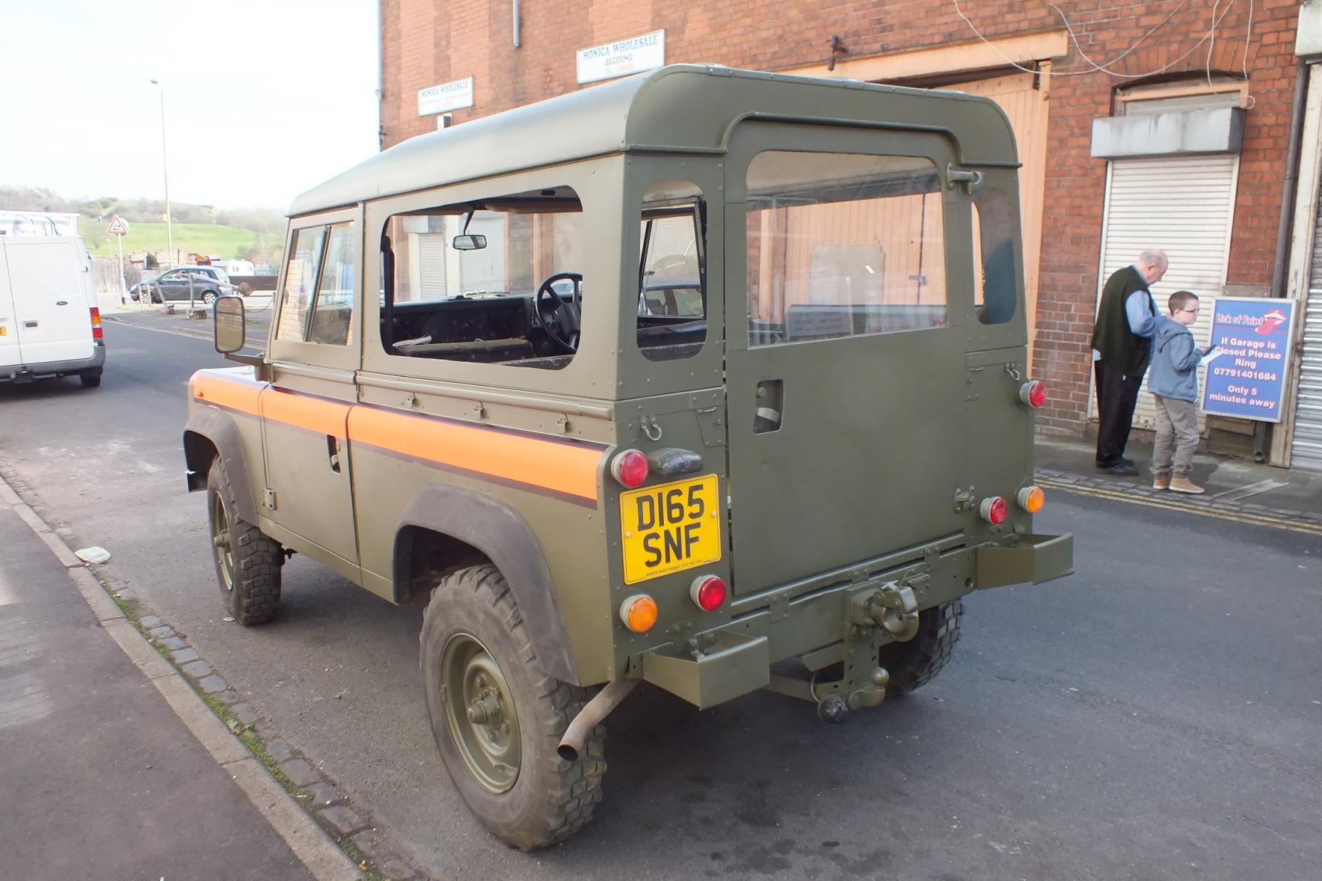 RAF Police Land Rover 90 - Emergency Services - HMVF - Historic ...