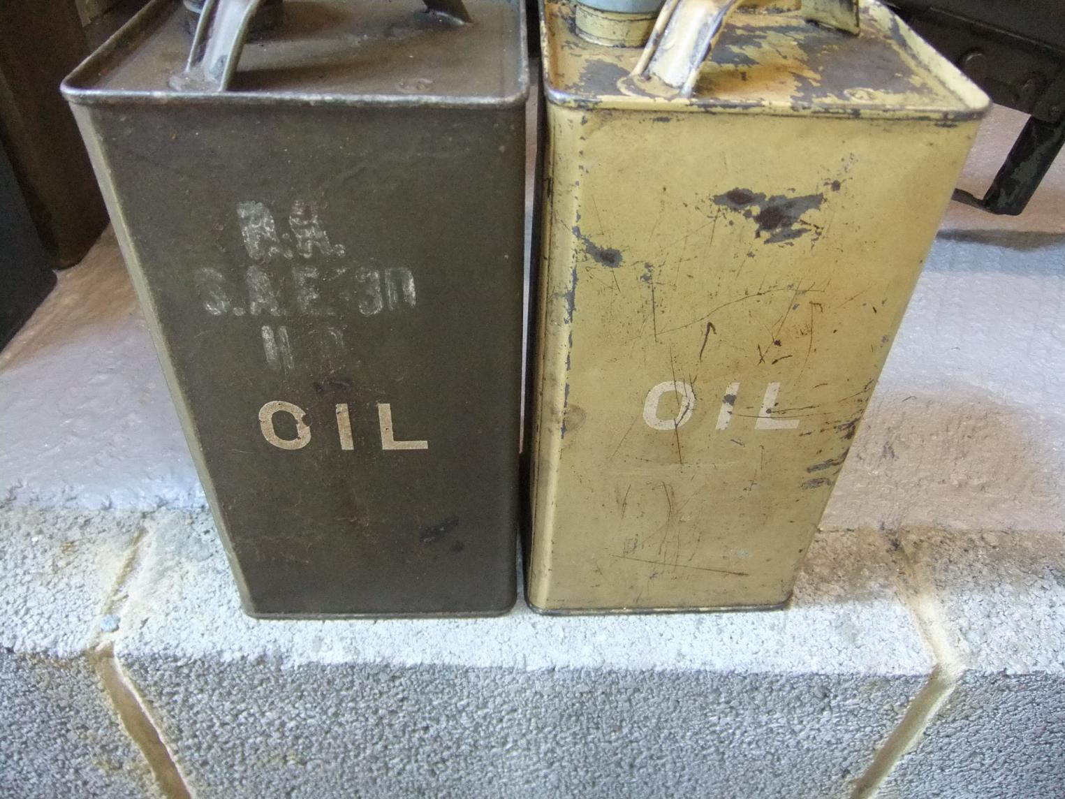 British oil cans? - British Vehicles - HMVF - Historic Military ...