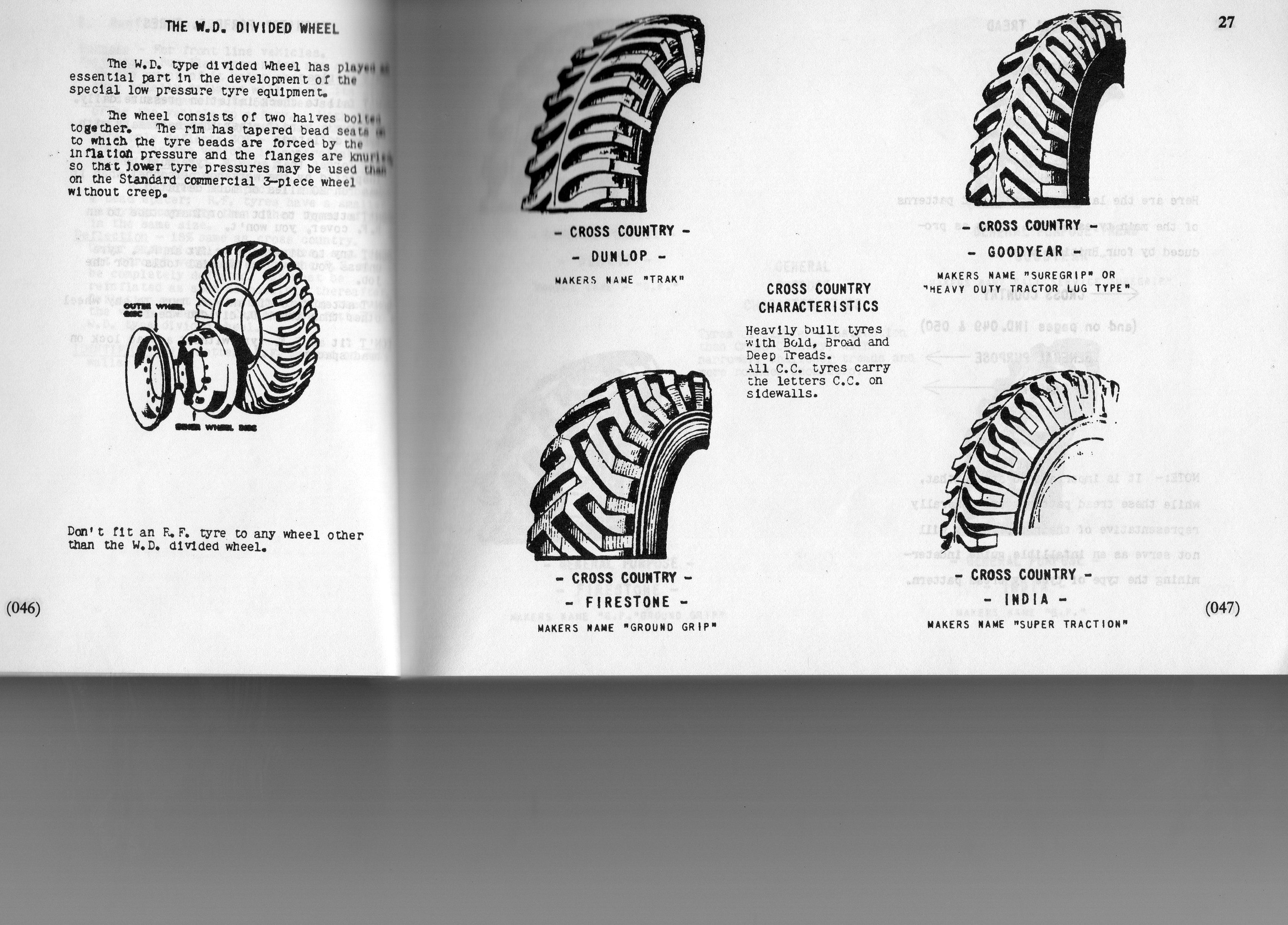 NEW Track grip tyres, British WW2 - MV Chatter - HMVF - Historic ...