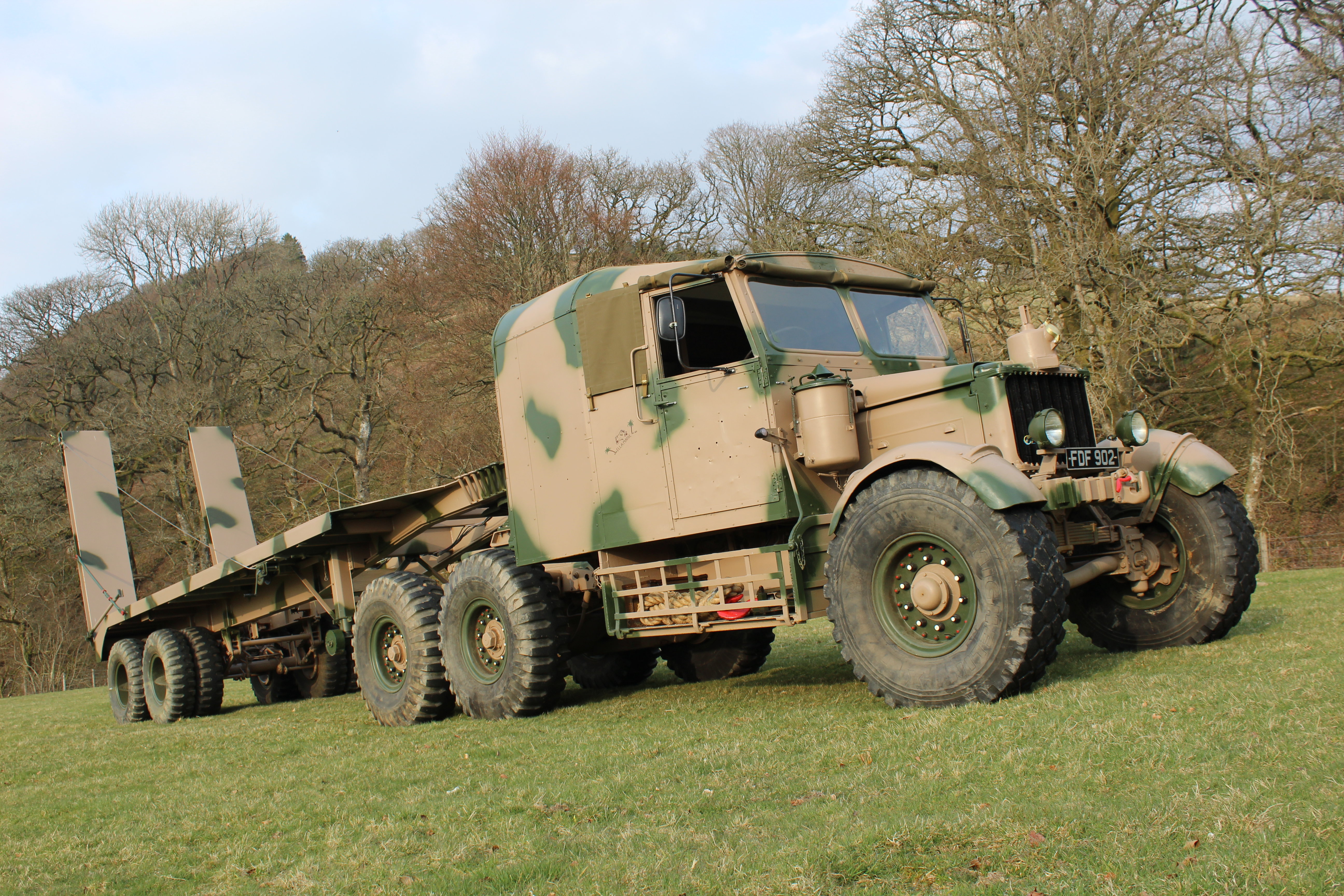 Scammell Pioneer Tank Transporter 1944 - HMVF Classifieds - HMVF ...
