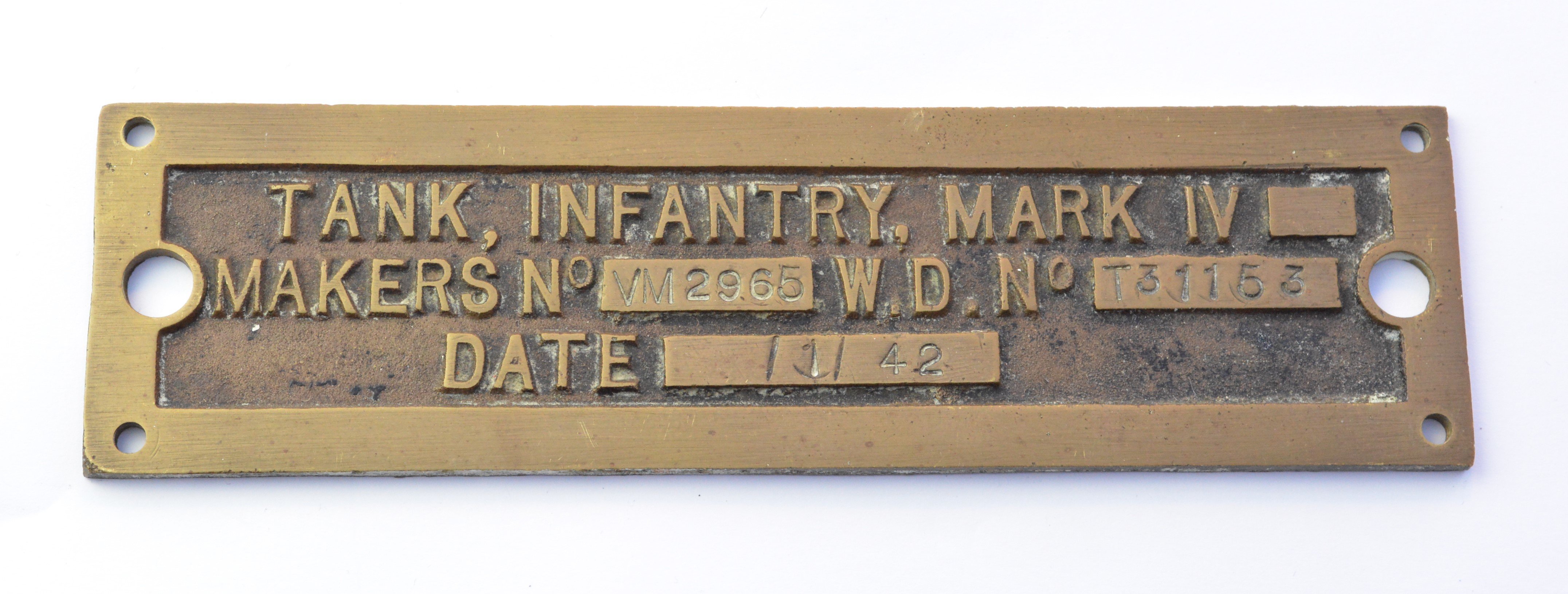 New Tank Data Plate Sharing Website - Tracked vehicles - HMVF ...