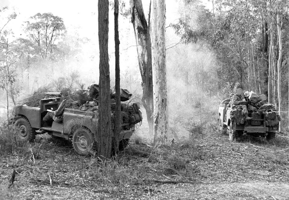 Australian Army Land Rover Series 2 with 106 mm M40A2 Recoilless Rifle ...