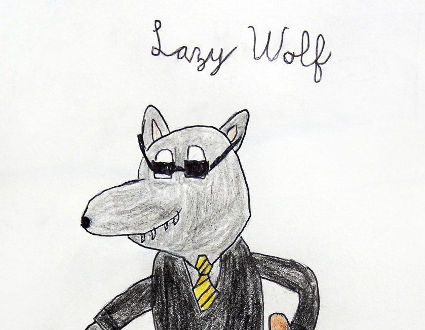 Hobart :: 3 Lazy Wolf Comics by Alex Jiang