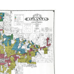 Atlanta Segregation Map