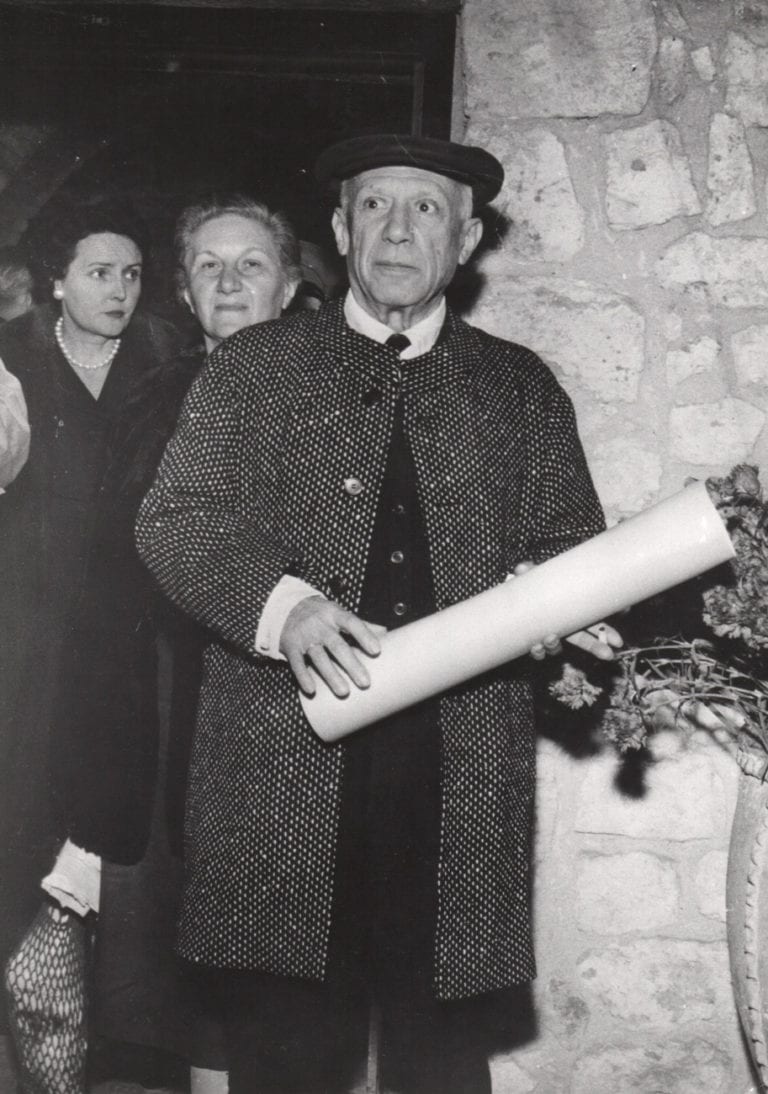 Pablo Picasso Made Citizen of Honour of Antibes - Holden Luntz Gallery