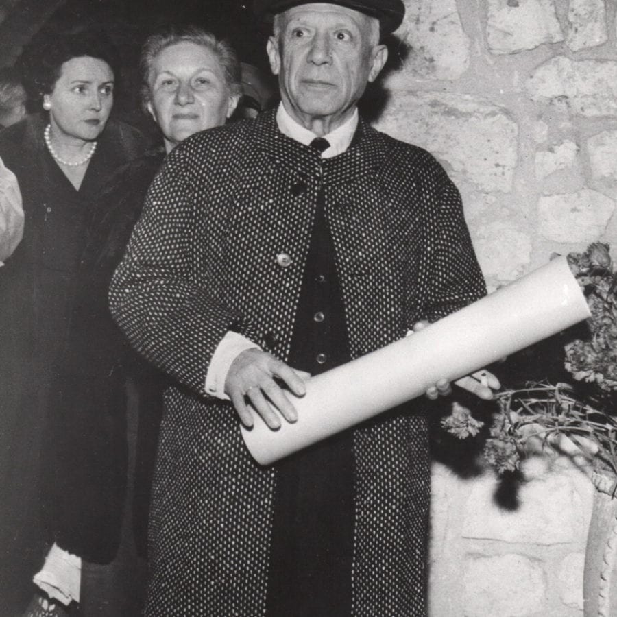 Pablo Picasso Made Citizen of Honour of Antibes - Holden Luntz Gallery