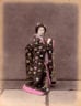 Geisha with Elaborate Kimono - Holden Luntz Gallery