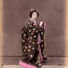Geisha with Elaborate Kimono - Holden Luntz Gallery