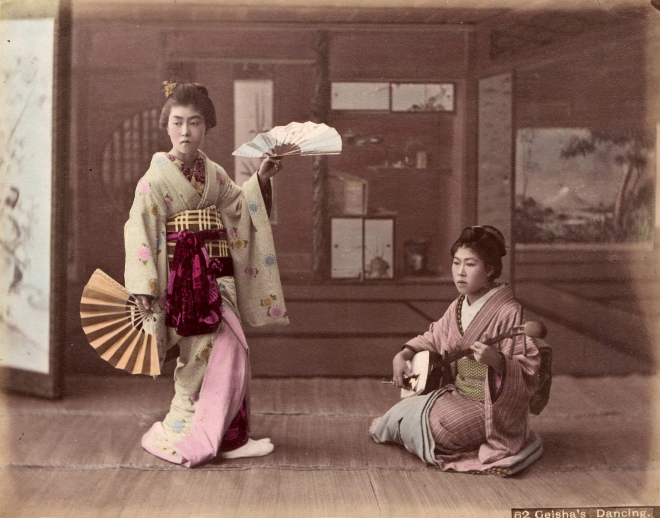 Geisha's Dancing - Holden Luntz Gallery