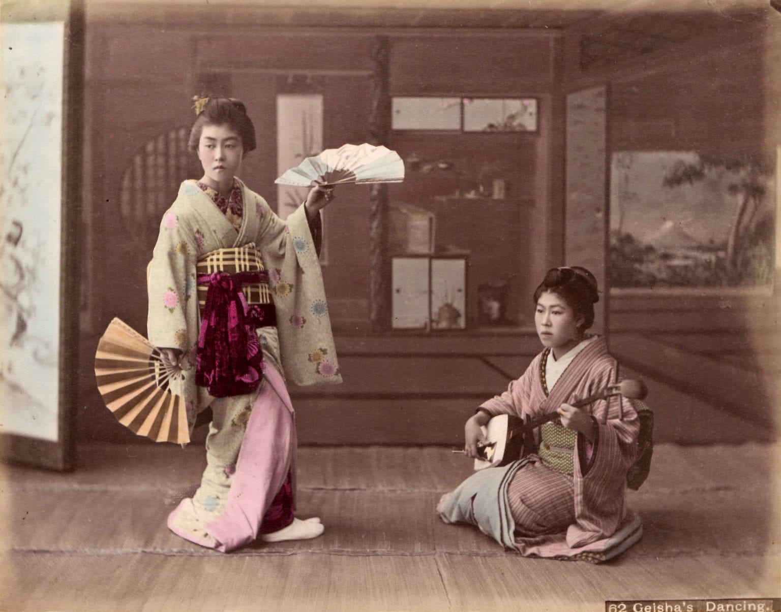 Geisha's Dancing - Holden Luntz Gallery