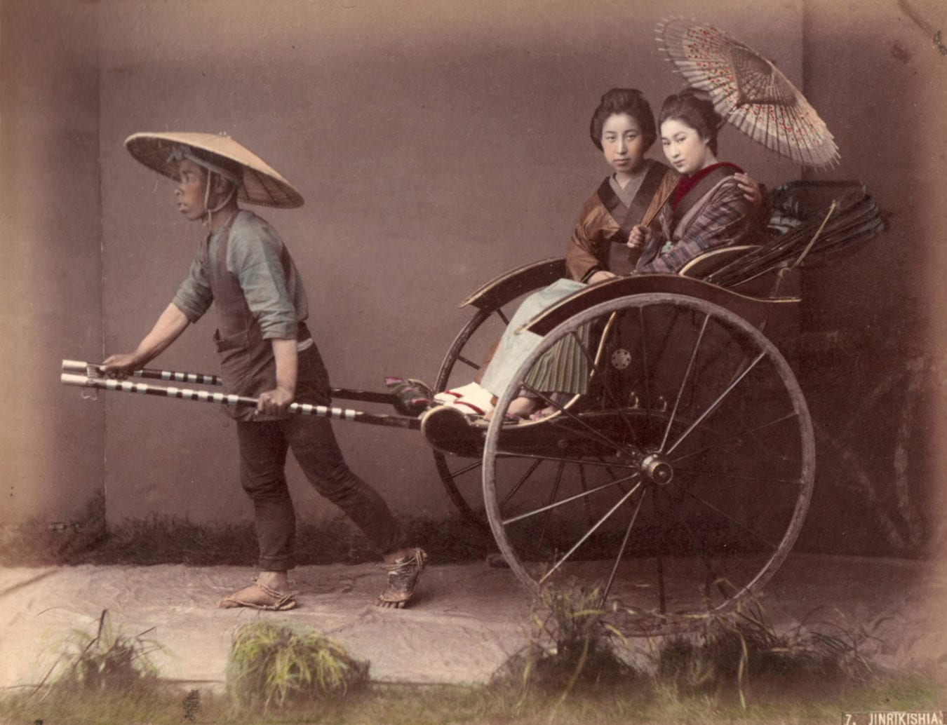 Jinrikishia / Cleaning Rice - Holden Luntz Gallery