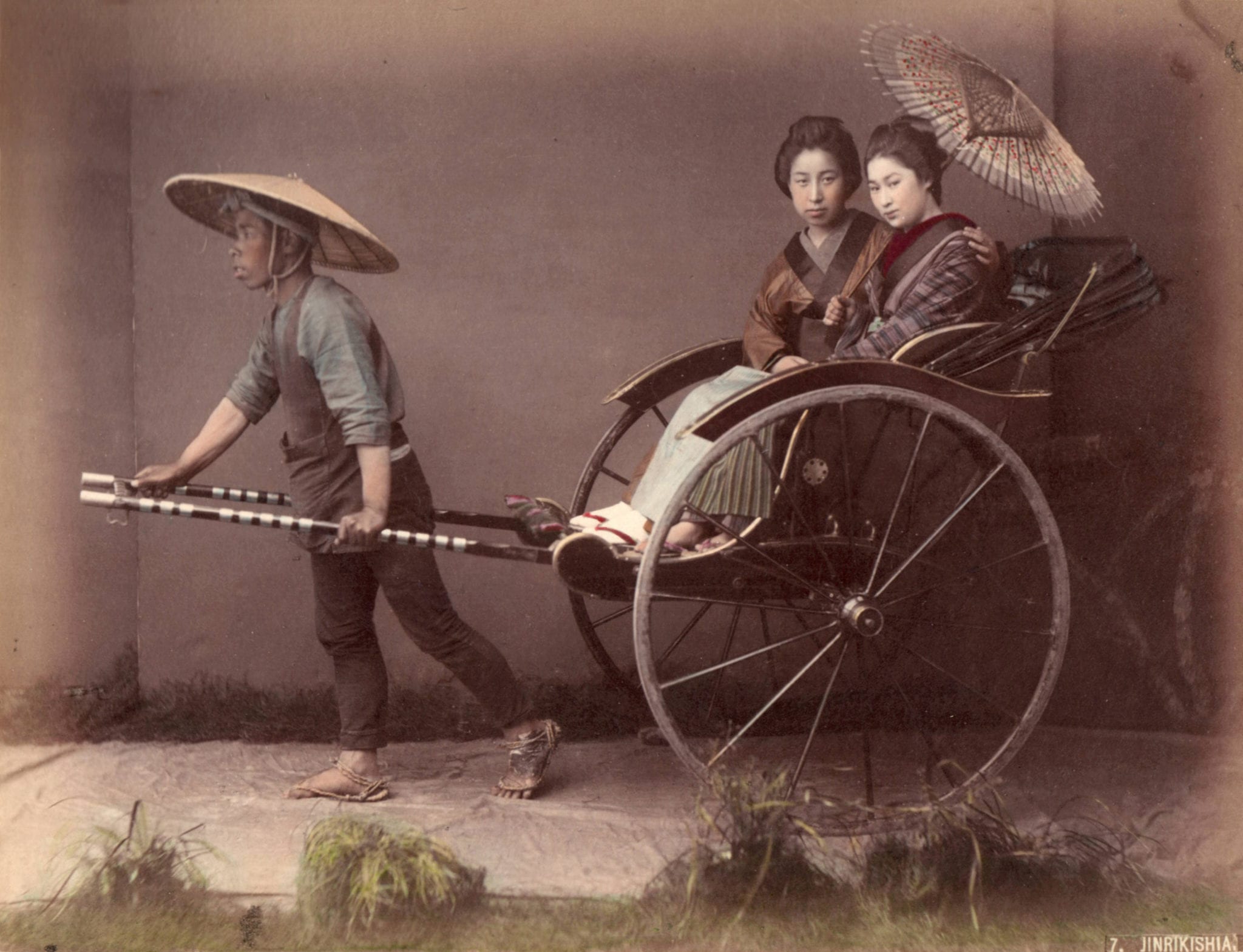 Jinrikishia / Cleaning Rice - Holden Luntz Gallery