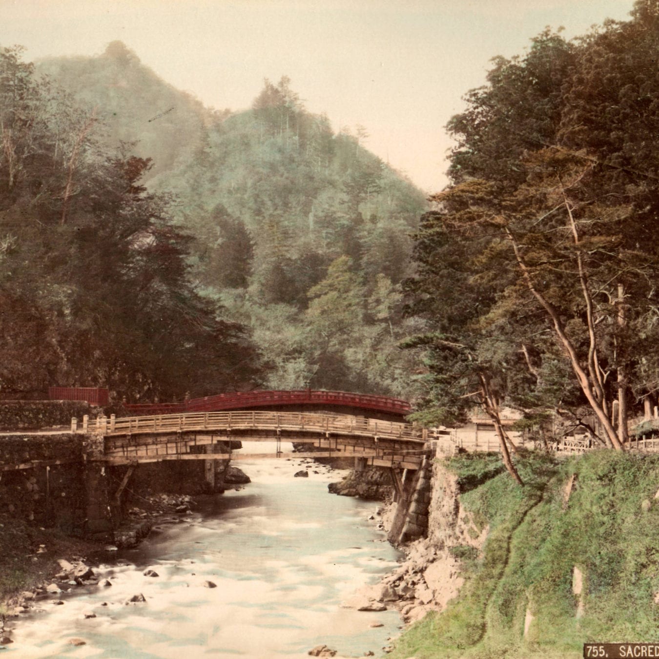 Sacred Bridge, Nikko / Nikko Garden - Holden Luntz Gallery