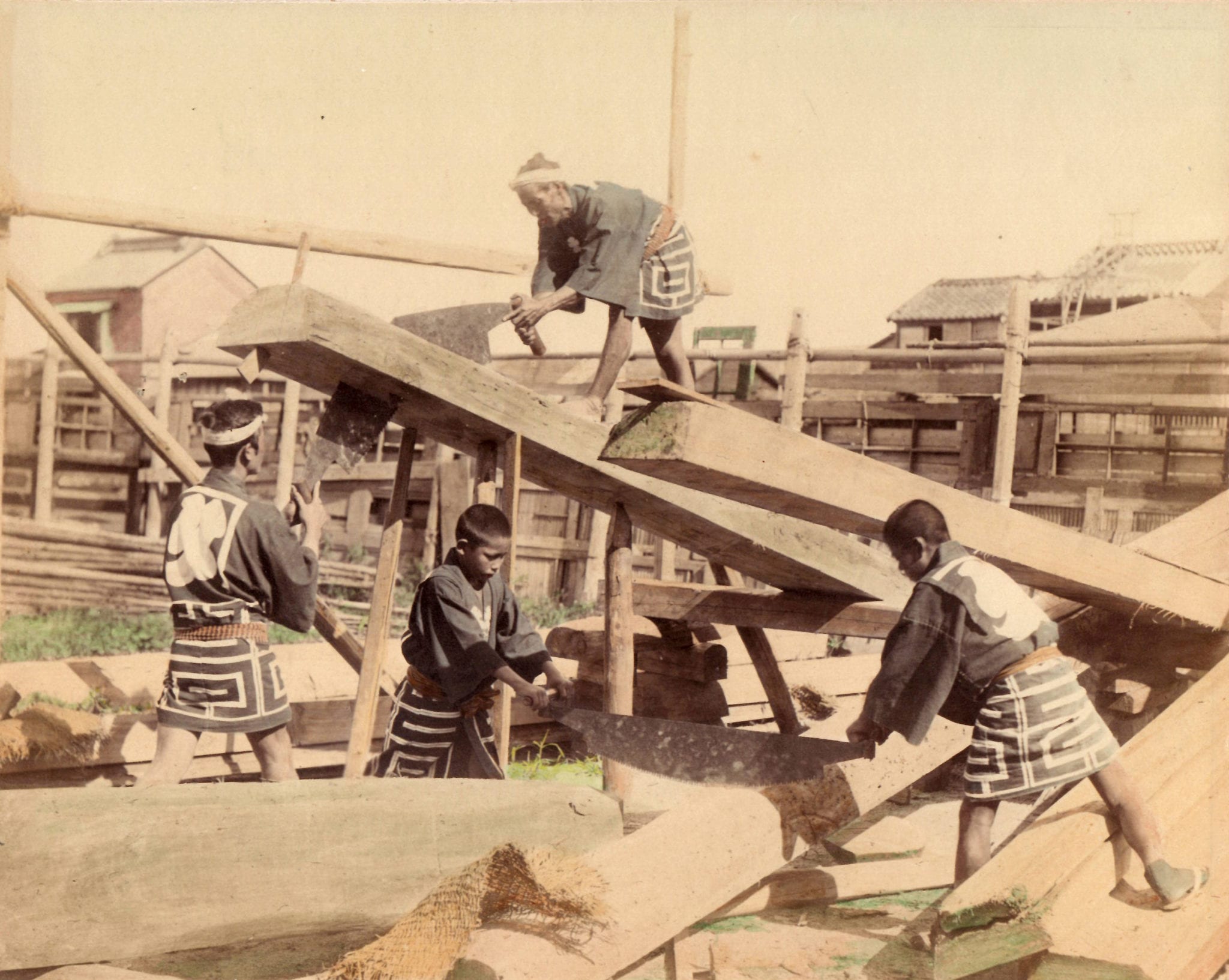 Geisha's Dancing - Holden Luntz Gallery