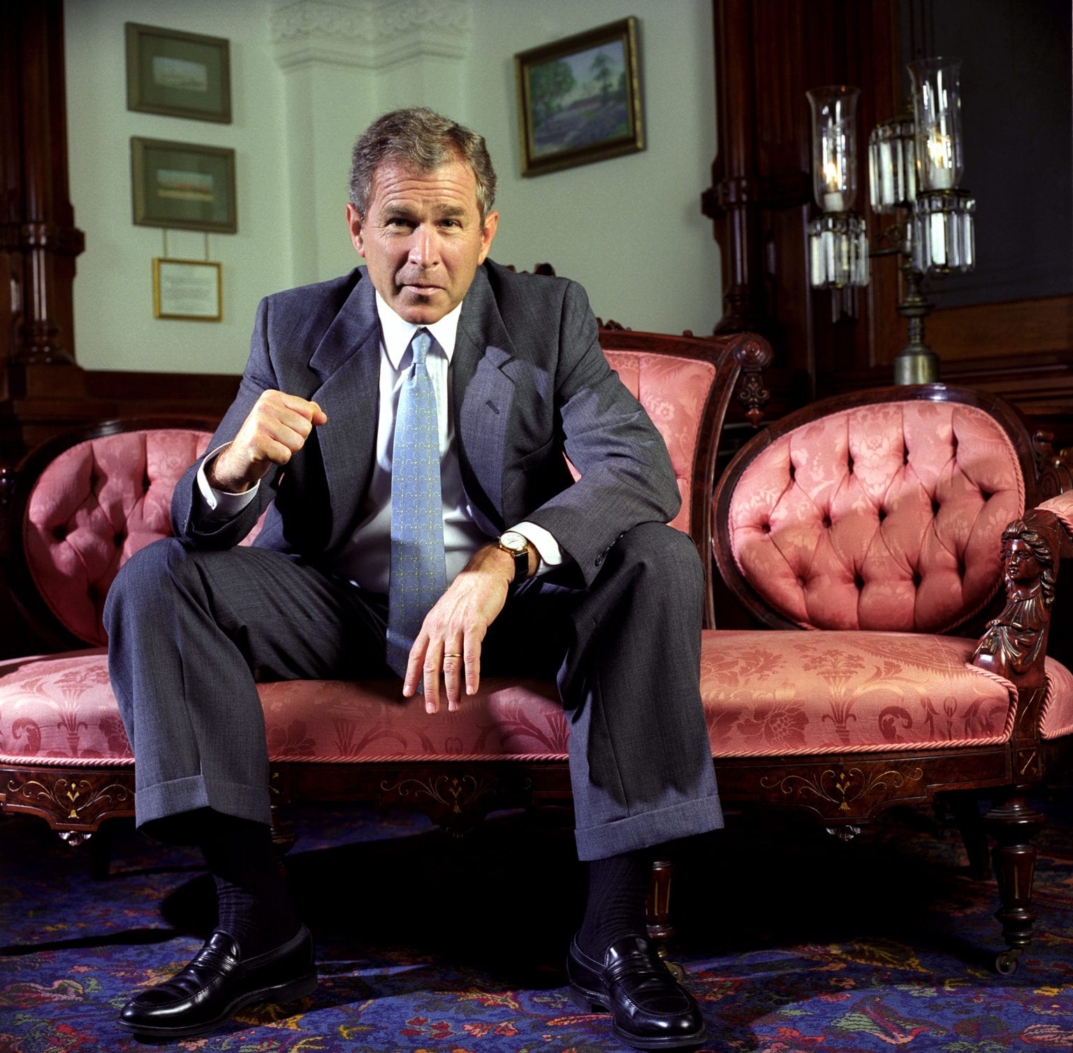 President George W. Bush - Holden Luntz Gallery