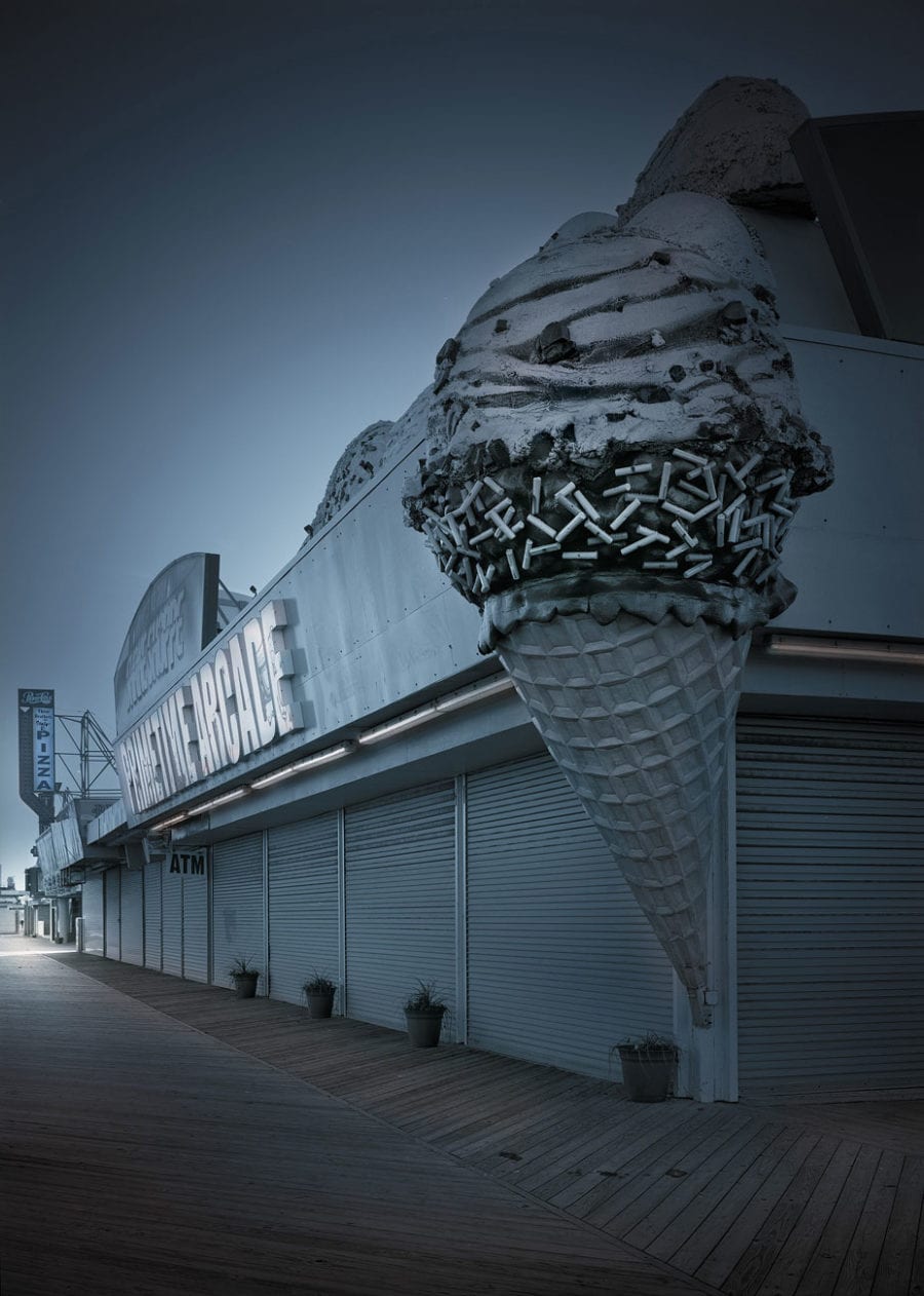 Primetime Arcade, Sunset Winter, Afterlife 3 - Holden Luntz Gallery