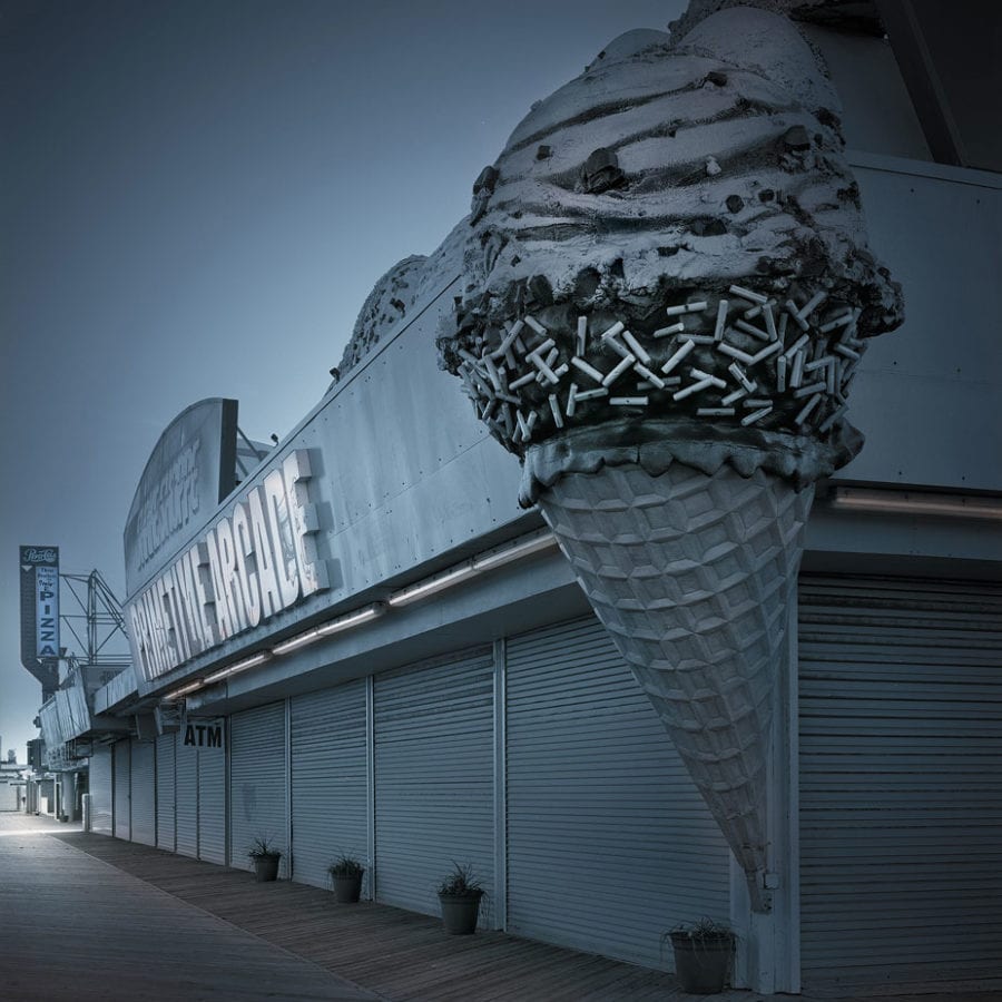 Primetime Arcade, Sunset Winter, Afterlife 3 - Holden Luntz Gallery