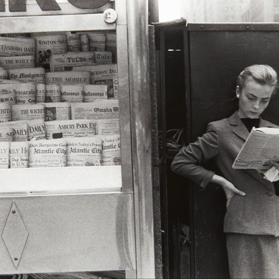 Elbowing, Out of Town Newstand - Holden Luntz Gallery