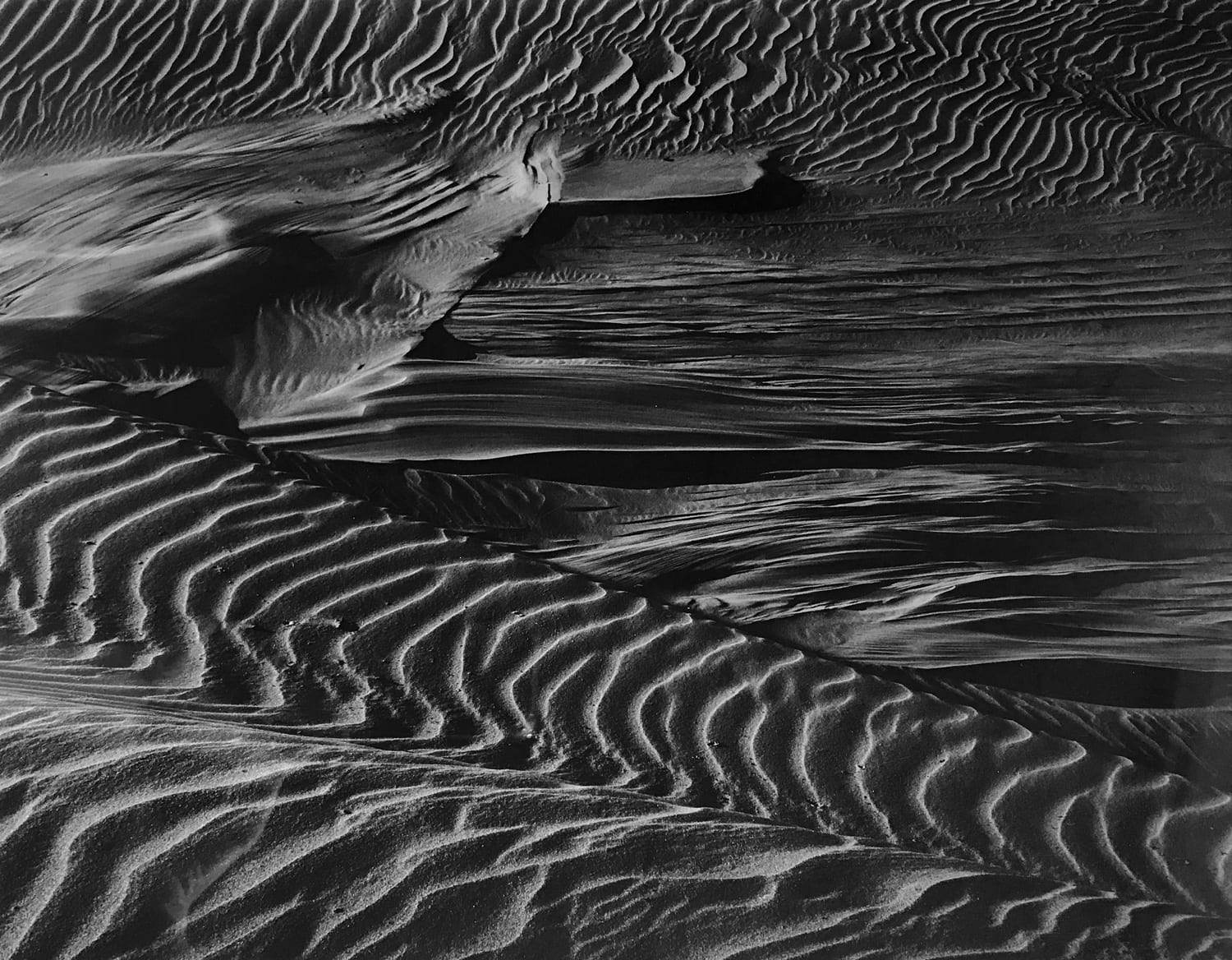 Sand Dune, Waves - Holden Luntz Gallery