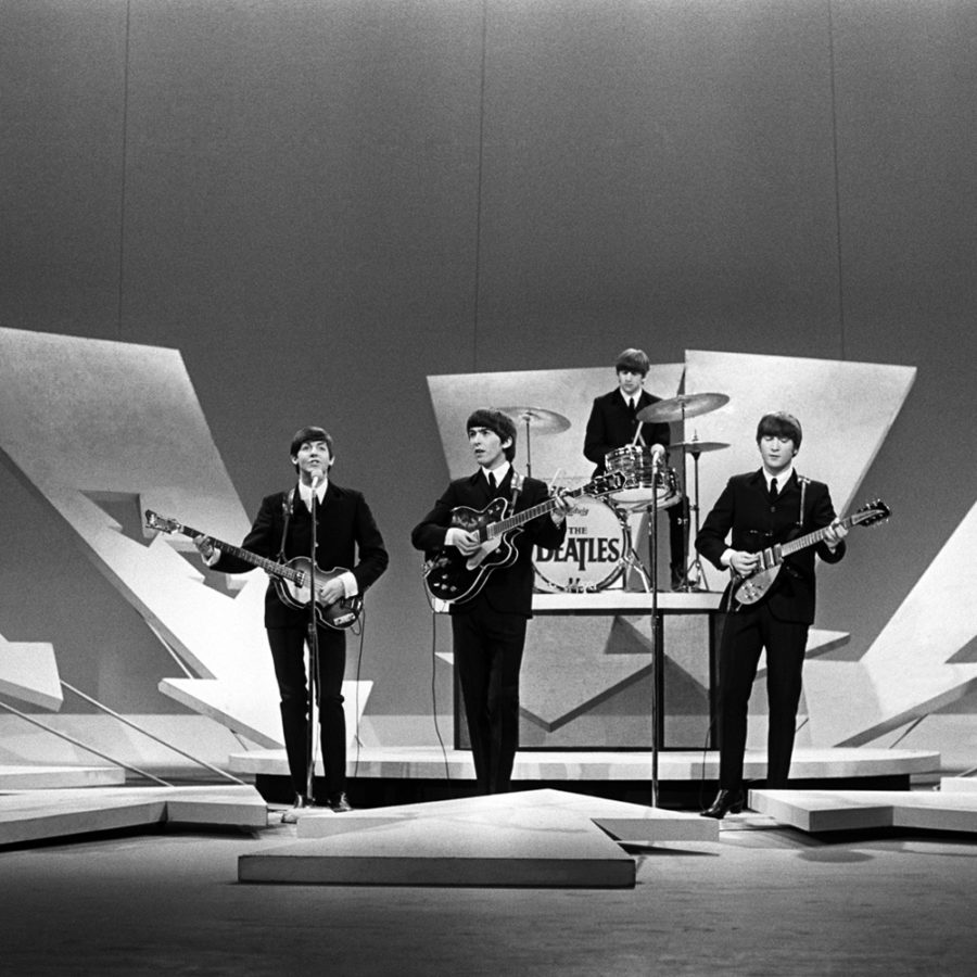 Beatles on Ed Sullivan, (no cameras showing) NYC - Holden Luntz Gallery