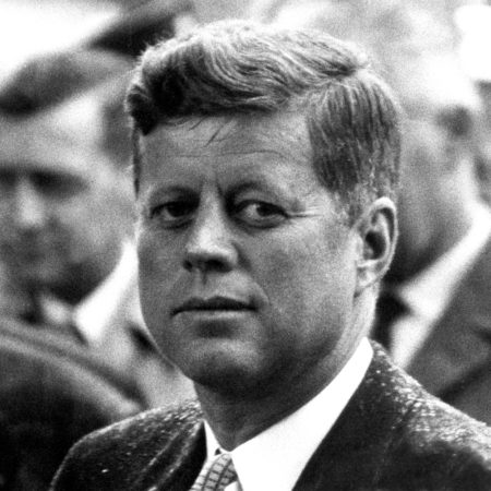 President John F. Kennedy Portrait, Paris - Holden Luntz Gallery