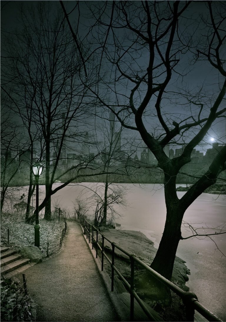 Drop the Sun #11 - Drop the Sun, Central Park Series - Holden Luntz Gallery