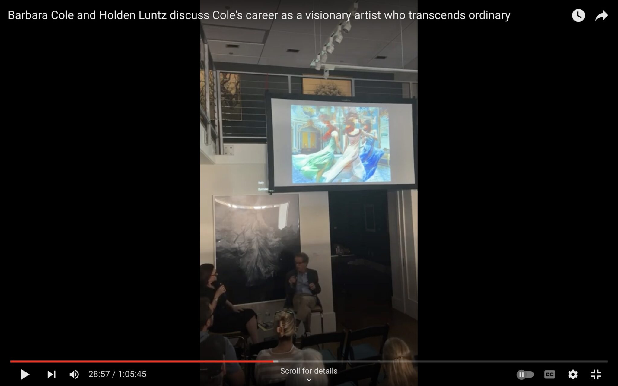 Holden Luntz Gallery - In Discussion: Barbara Cole and Holden Luntz