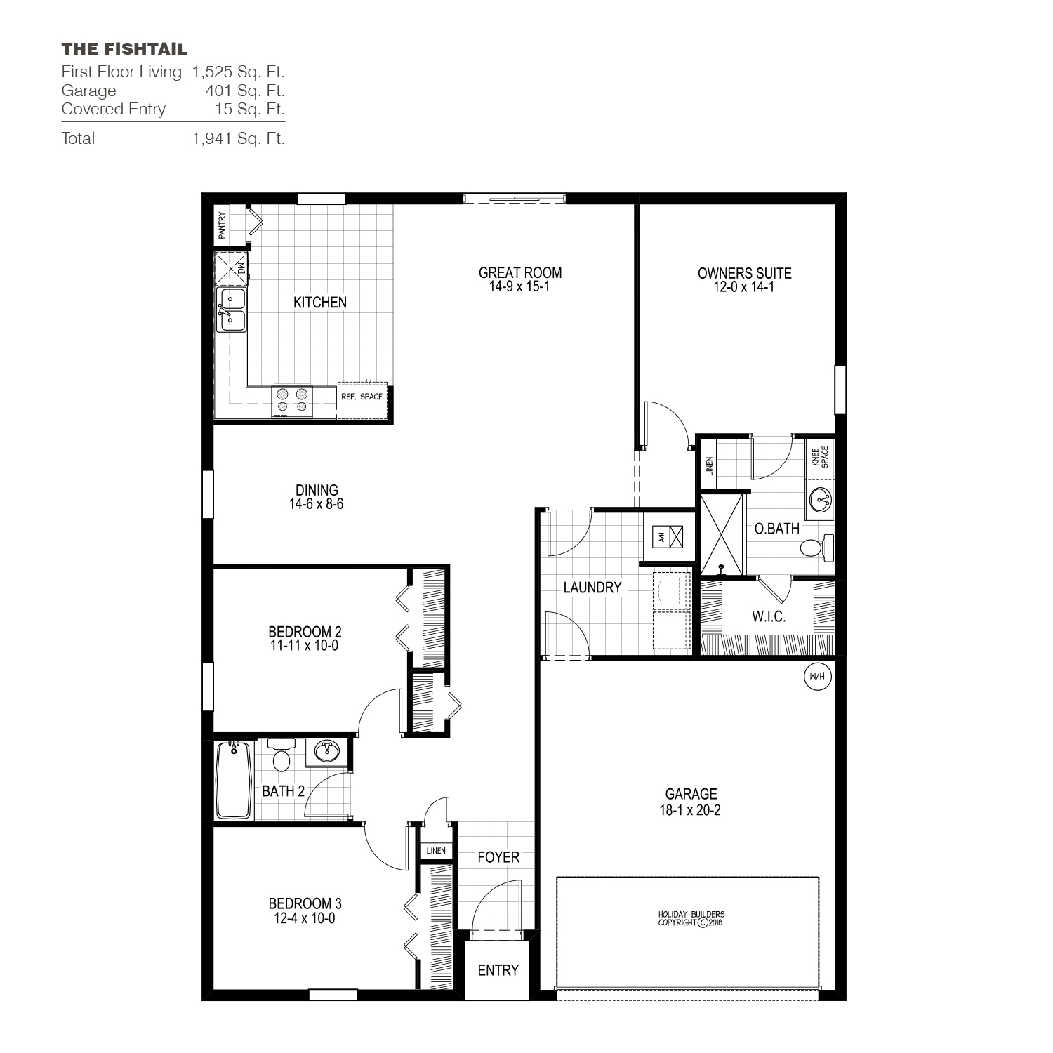 Fishtail New Home Floorplan - Holiday Builders