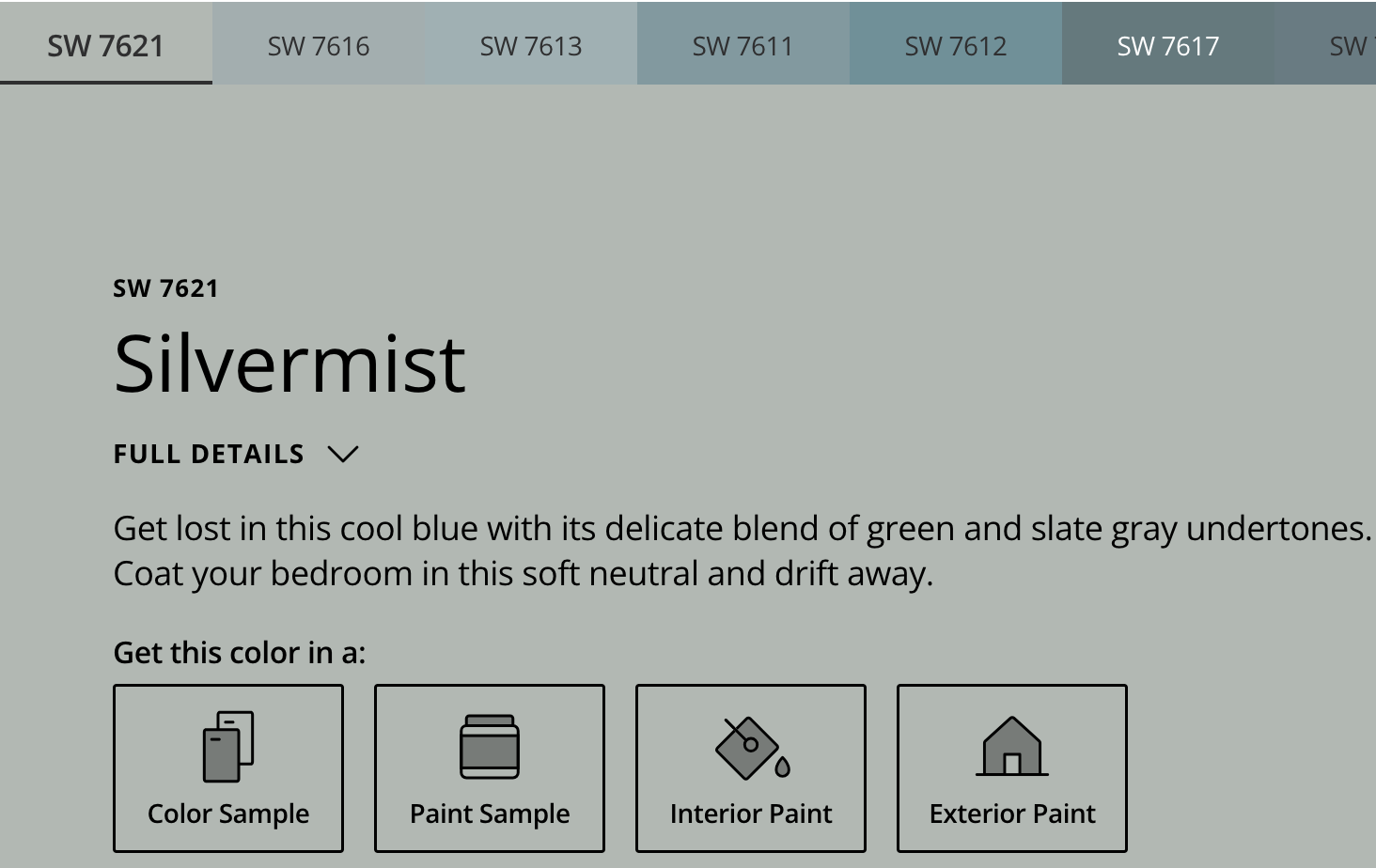 Color Me Spring Sherwin Williams