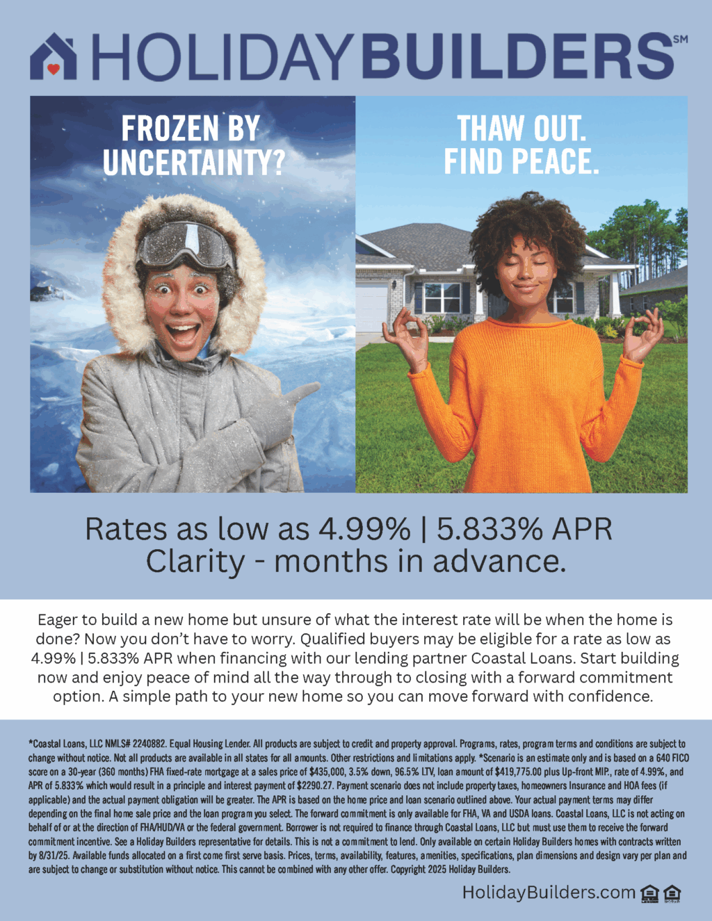 Special Financing Offer - On Select Homes for Qualified Buyers