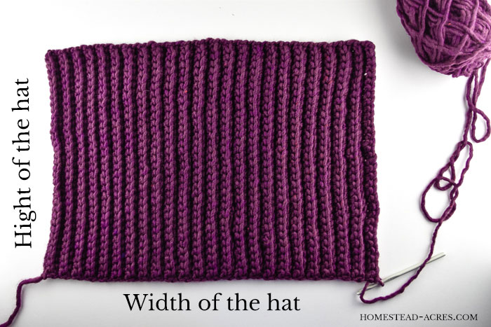 Crochet Ribbed Hat Pattern - Homestead Acres