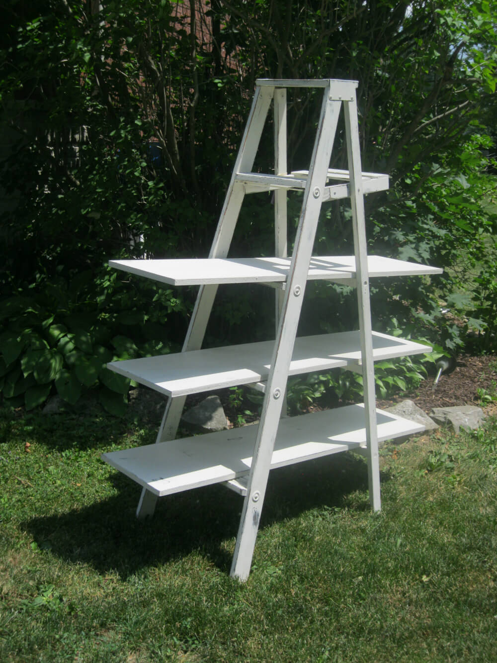11 Leaning Ladder Shelf Ideas (Including 5 Handmade Versions)
