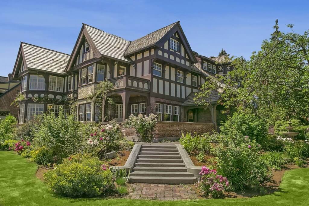 Sprawling Seattle Landmark Tudor Mansion (Renovated)