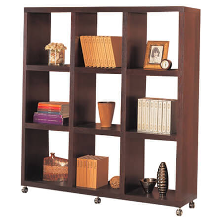 Twenty 9-Cube Bookcases, Shelves and Storage Options