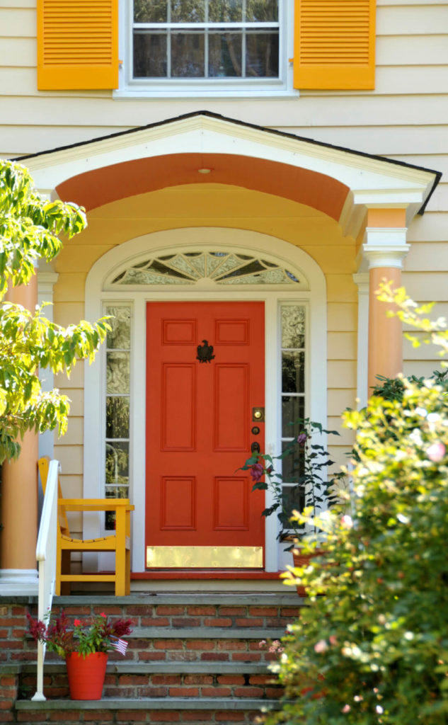 35 Different Red Front Doors (Many Designs & Pictures)