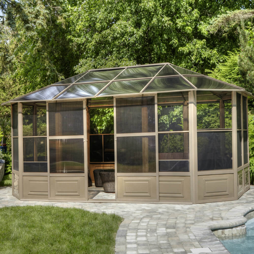 36 Spectacular Hardtop Gazebo Ideas for your villa – Graphic World