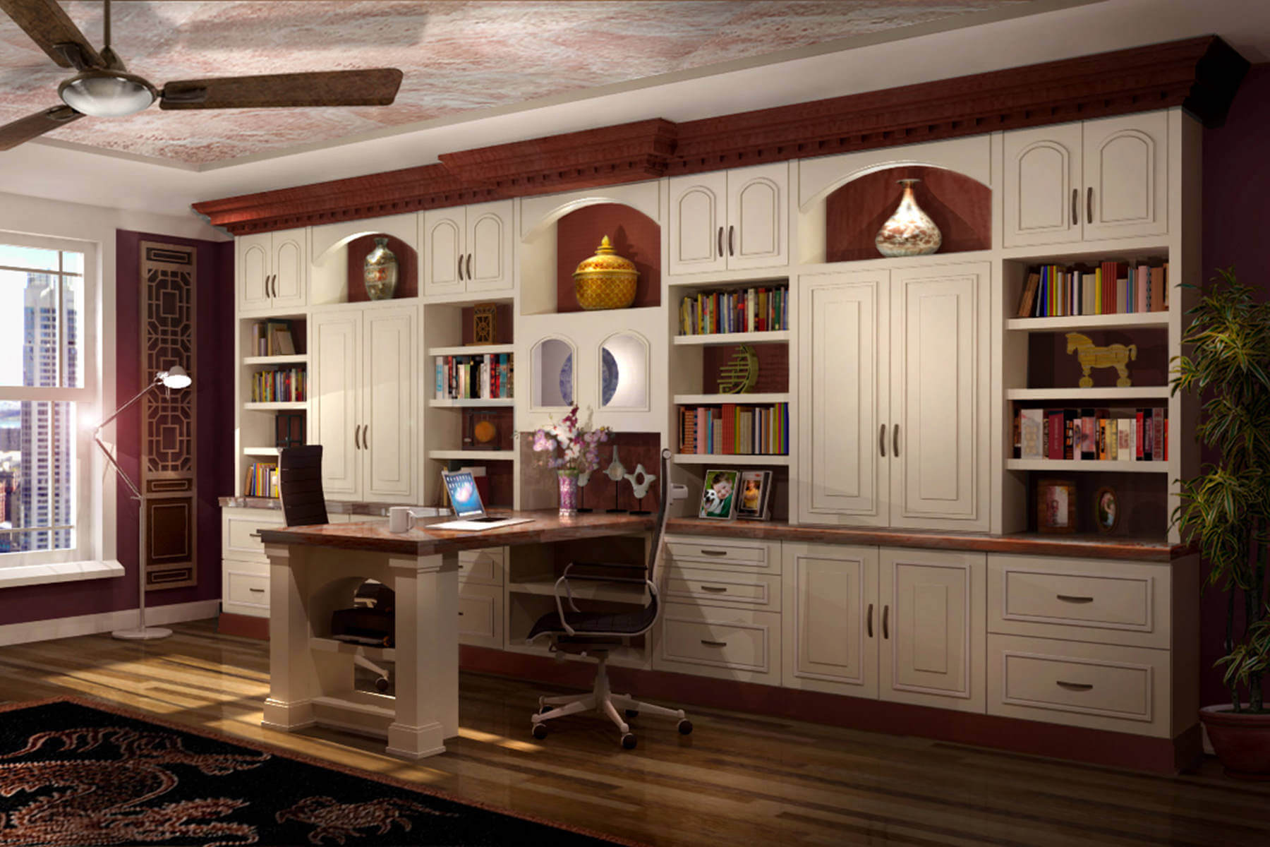 26 Home Office Designs Desks Shelving By Closet Factory 26 Home Office Designs Desks Shelving By Closet Factory