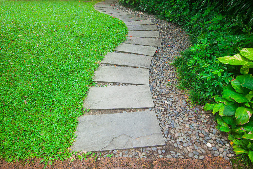 Rectangular Landscaping Ideas 75 Garden Path Ideas And Designs