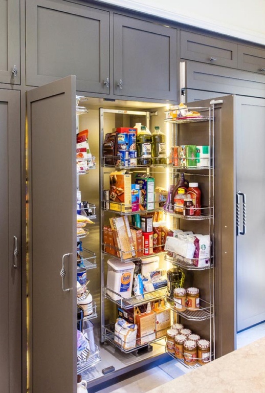 32 Custom Built-In Chef's Pantry Ideas & Designs (Photos)