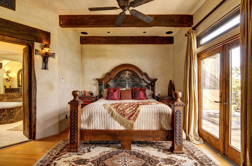 45 Southwestern Style Bedroom Ideas (Photos) - Homeporio